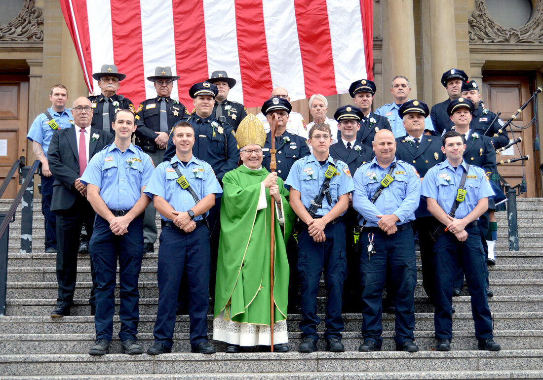 Annual Blue Mass honors first responders | News, Sports, Jobs - The ...